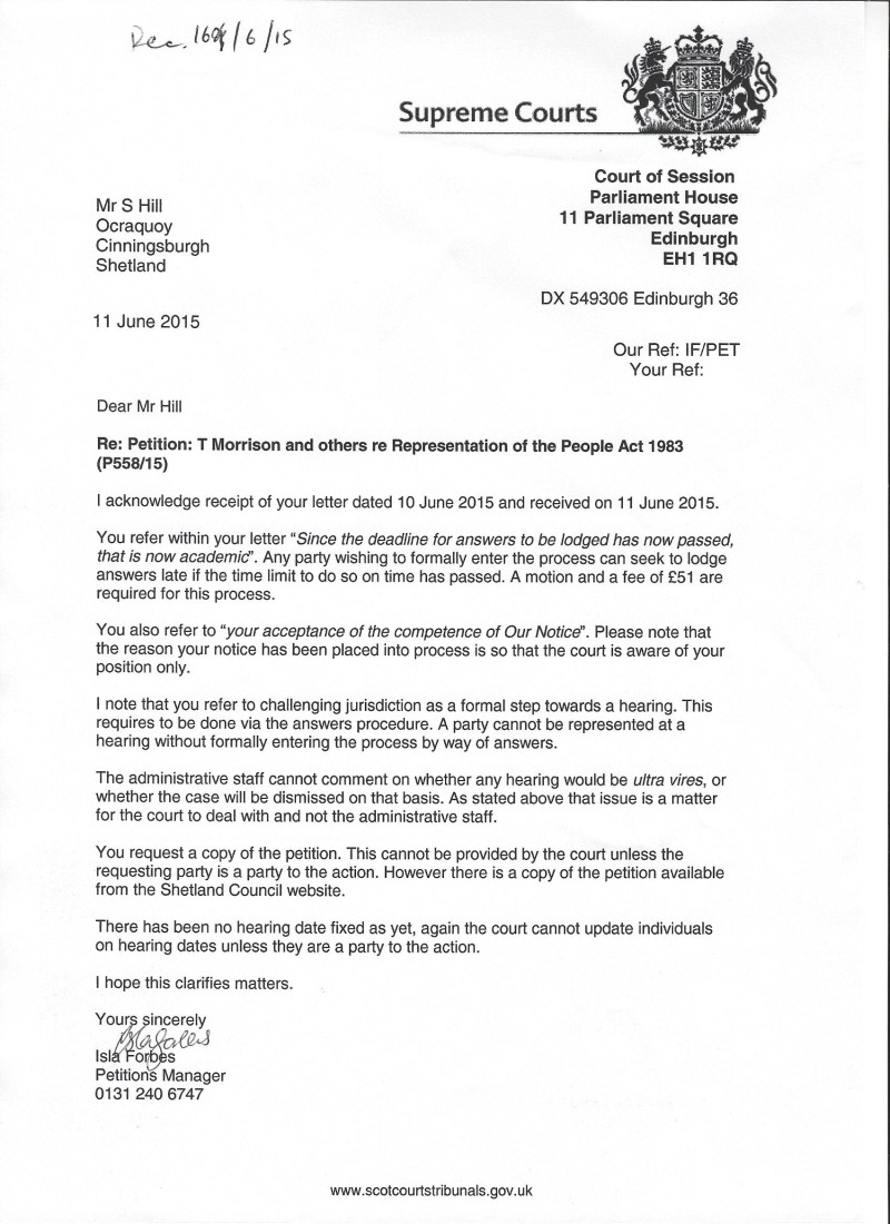 The Sovereign Nation of Shetland